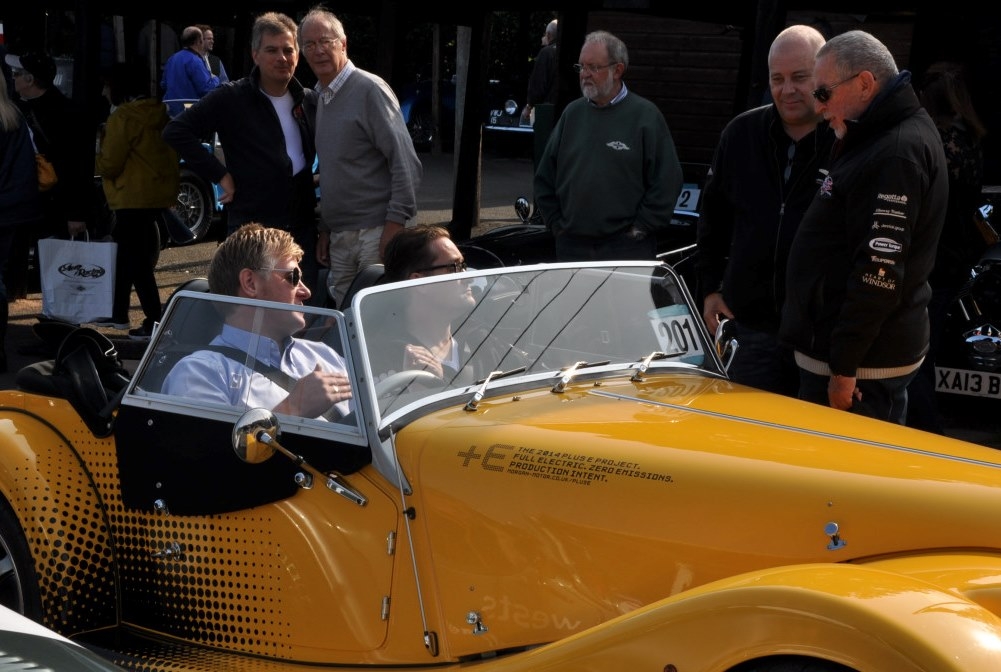 Brian tests the handling of the new Brooklands - Talk Morgan - Morgan ...