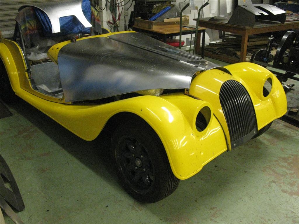 Update 40 - Bonnet fabrication for Woodstock - Talk Morgan - Morgan ...
