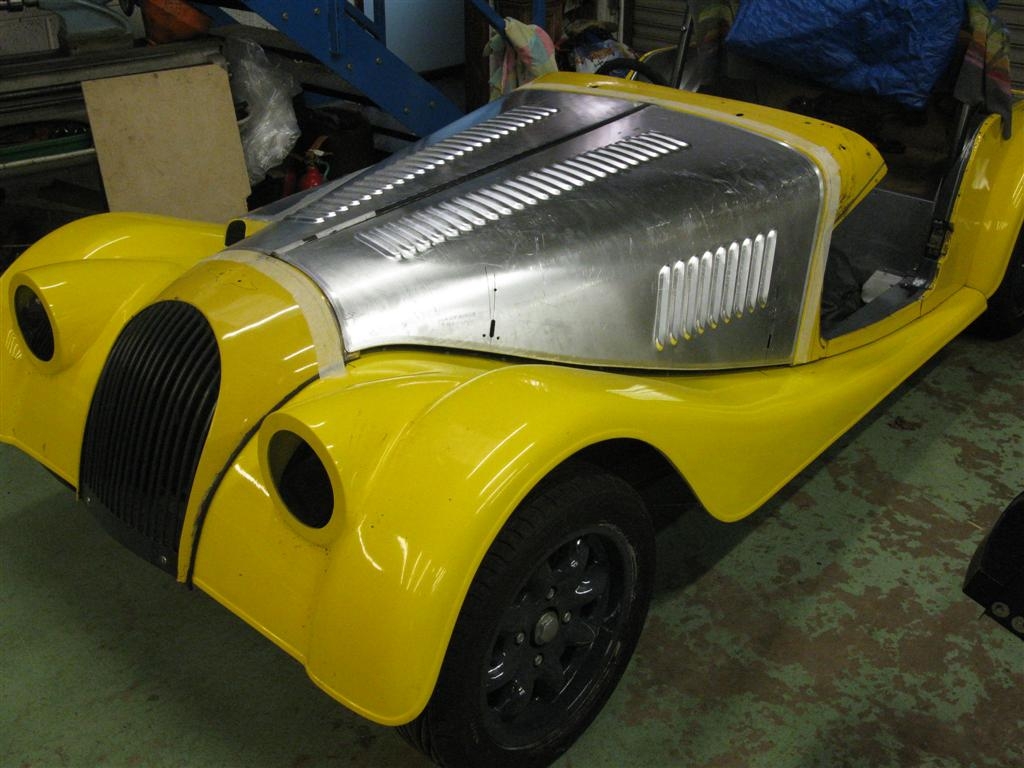 Update 40 - Bonnet fabrication for Woodstock - Talk Morgan - Morgan ...