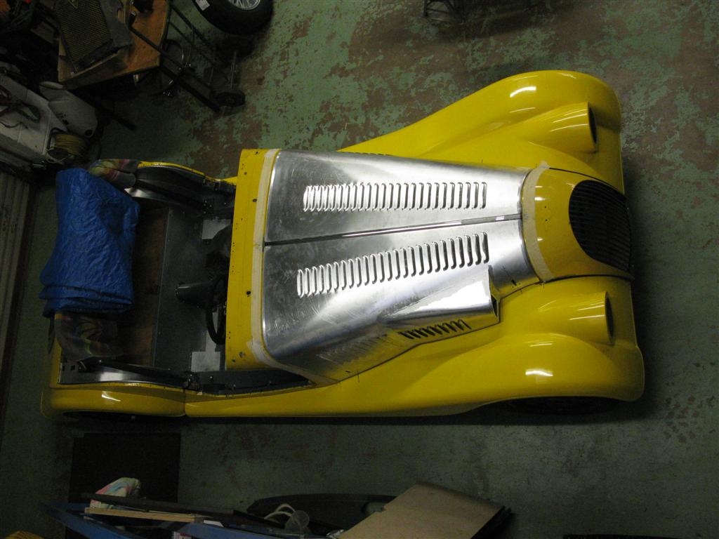 Update 40 - Bonnet fabrication for Woodstock - Talk Morgan - Morgan ...
