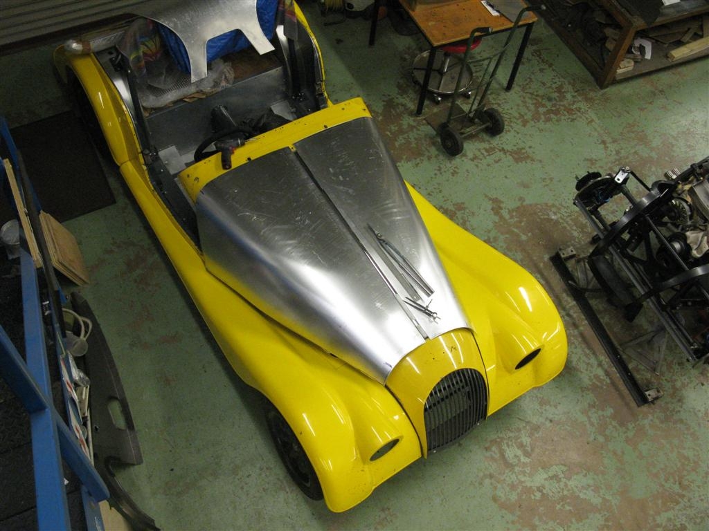 Update 40 - Bonnet fabrication for Woodstock - Talk Morgan - Morgan ...