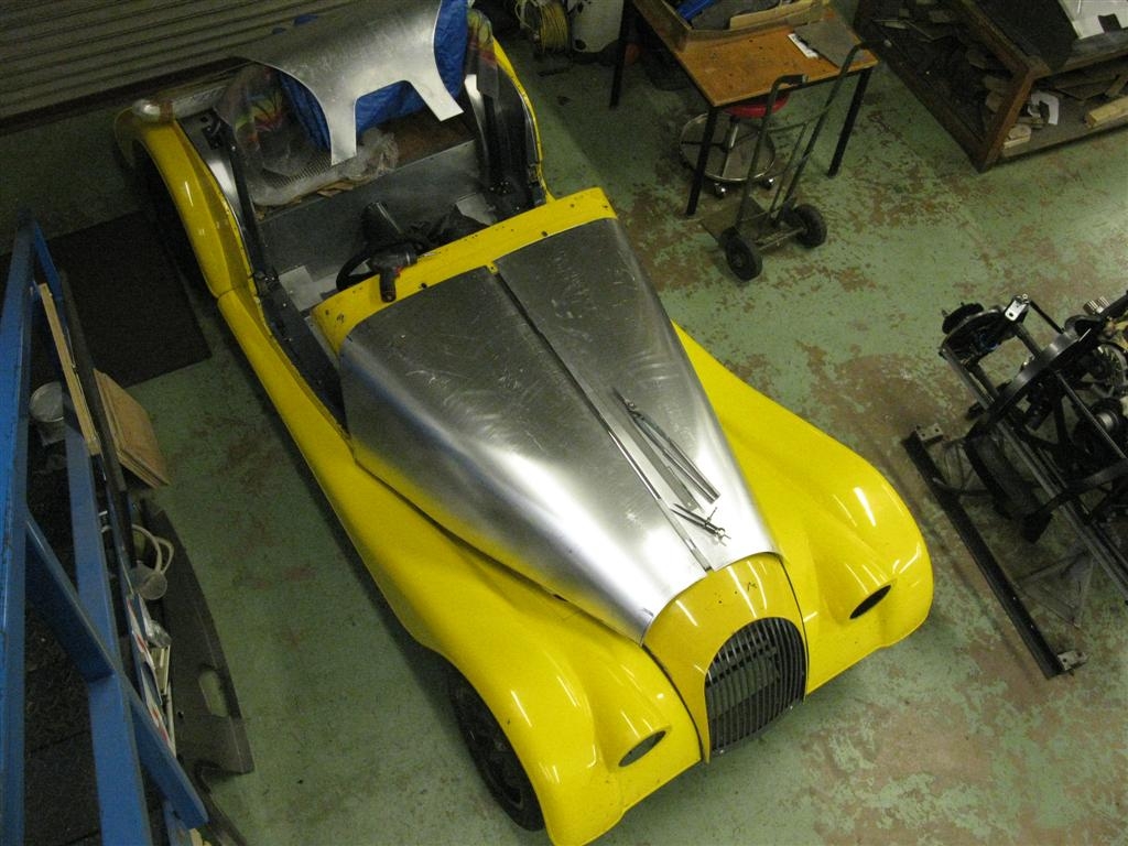 Update 40 - Bonnet fabrication for Woodstock - Talk Morgan - Morgan ...